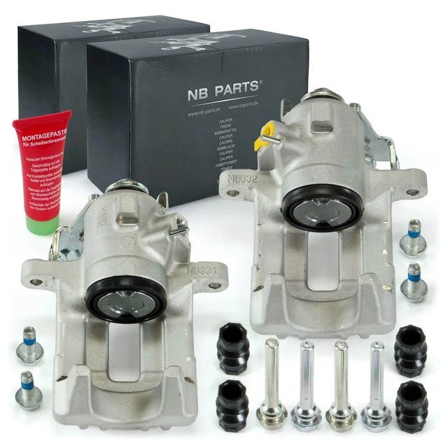 2X BRAKE CALIPER rear left right for Audi A4 B6 B7 Seat Exeo 3R PR-No ...