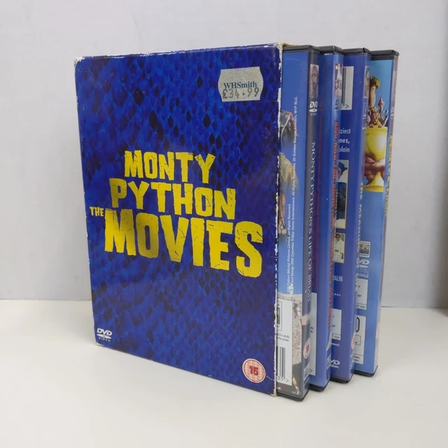MONTY PYTHON THE Movies DVD Box Set Region 2 UK Holy Grail Life of ...