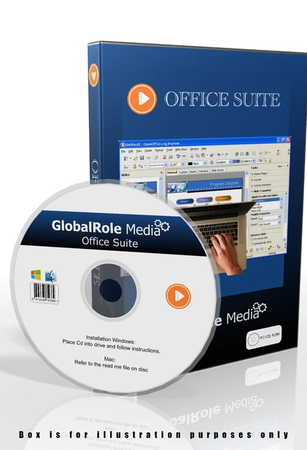 OFFICE SUITE 2023 Word Processor Spreadsheet Database DTP (USB FLASH ...