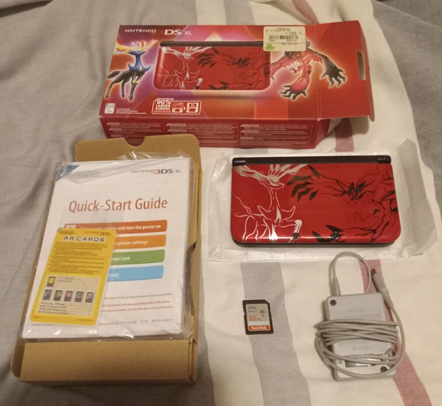 NINTENDO 3DS XL Pokemon (Pokémon) X/Y Red Console well used but great ...