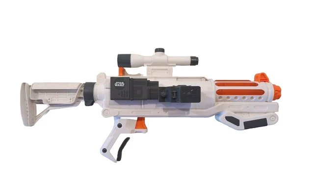 NERF STAR WARS Captain Phasma Blaster Laser Gun Clone Wars - Tested ...