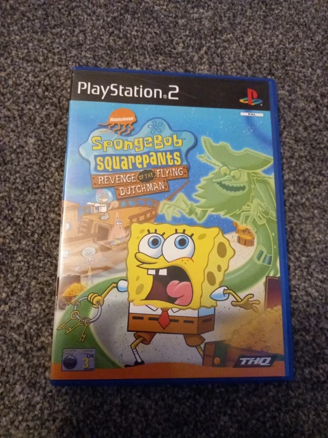 SPONGEBOB SQUAREPANTS: REVENGE of The Flying Dutchman (PS2) Sony ...