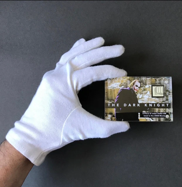 THE DARK KNIGHT (2008) - MINI MOVIE PROP JOKER DISPLAY w/COA BATMAN ...