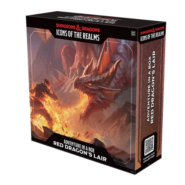 DUNGEONS AND DRAGONS: Icons of the Realms Adventure in a Box - Red ...