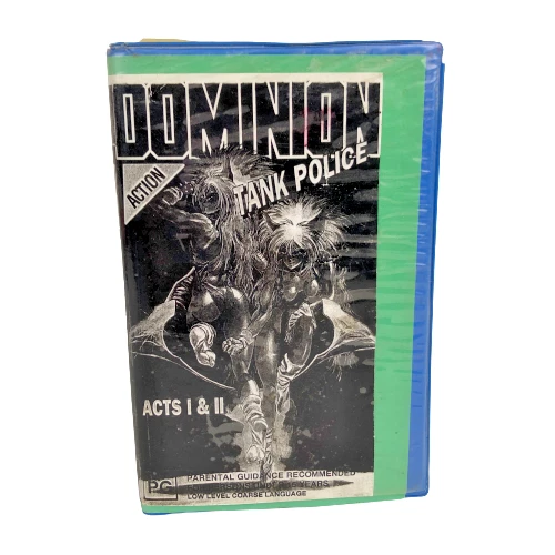 DOMINION TANK POLICE VHS 1992 Clamshell Case RARE $96.00 - PicClick AU