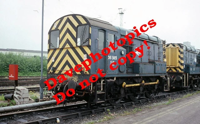 ORIGINAL 35MM Slide Diesel /Steam Train / Engine Railway 08585 Aug 1990 ...