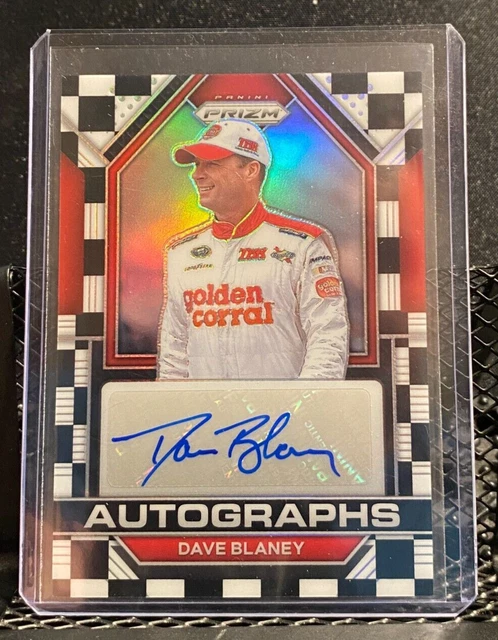 DAVE BLANEY 2023 Prizm Autographes Drapeau à Vérifier Prizm # 40/50 EUR ...