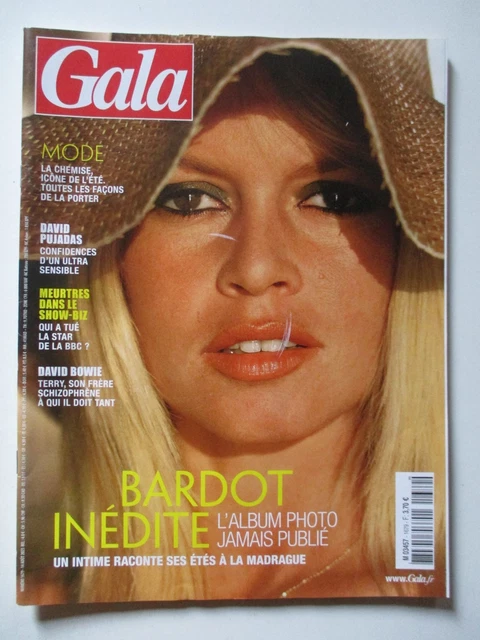 BRIGITTE BARDOT revue gala n°1679 EUR 7,00 - PicClick FR