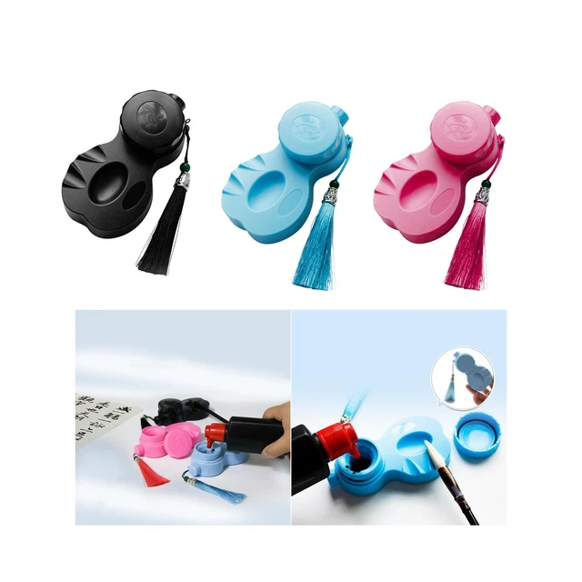 CALLIGRAPHY INK HOLDER,WITH Lid,Case Storage Ink Well,Ink Box for ...