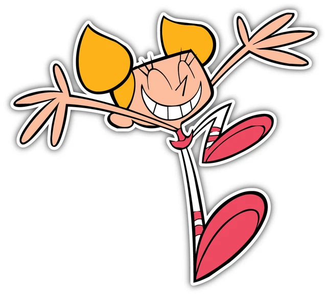 AUTOCOLLANT PARE-CHOCS DE laboratoire Dee Dee Dee Character Dexters ...
