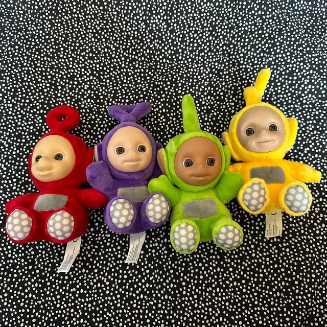 TELETUBBIES DIPSY ,La La, Tinky Winky & Po Soft Plush Toys Set Of 4 £19 ...