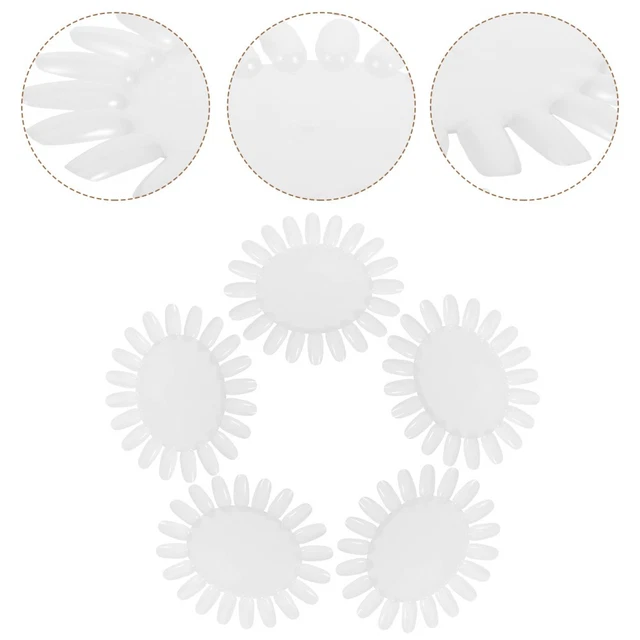 PAINT MIXING PALETTE Nail Art Display Card Fingernail Polish Rack £22. ...