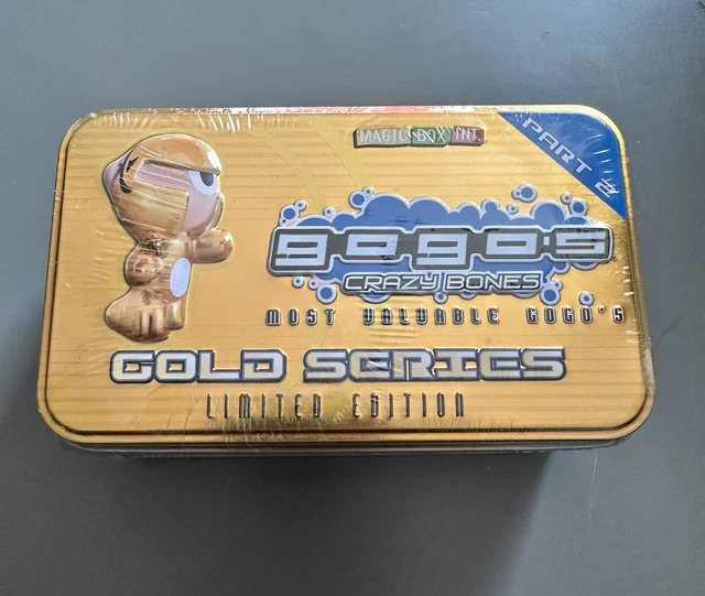 GOGO'S CRAZY BONES Most Valuable Gogo's Gold Series Limited Edition ...