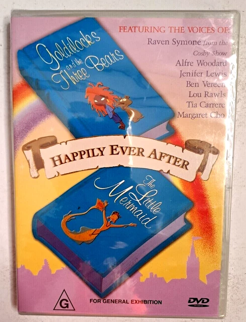 GOLDILOCKS + LITTLE Mermaid DVD - Childrens Cartoon Fairy Tales ...