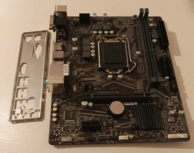 GIGABYTE H410M H V3 Motherboard/Socket 1200 DDR 4 (10th Gen) + I/O ...