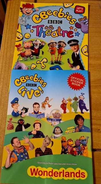 CBEEBIES LIVE Sticker Book Wonderlands- CBeebies at the Theatre ...