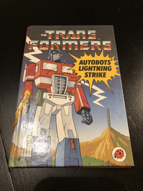 TRANSFORMERS G1 AUTOBOTS Lightning Strike Tell-A-Tale Ladybird Book £1. ...