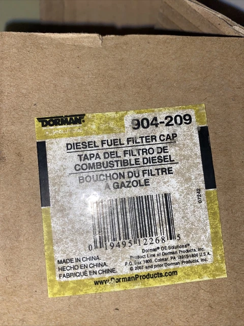 FOR FORD EXCURSION 2003-2005 Dorman Help Fuel Filter Cap & Gasket $19. ...