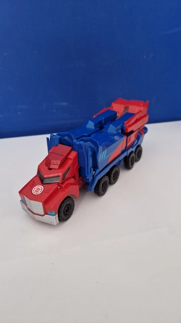 OPTIMUS PRIME SEMI Truck Transformer Quick Transform Tomy/Hasbro 2015 £ ...