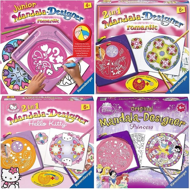 Mandala Art Set Ravensburger Ballerina 2-in-1 Mandala Designer ...