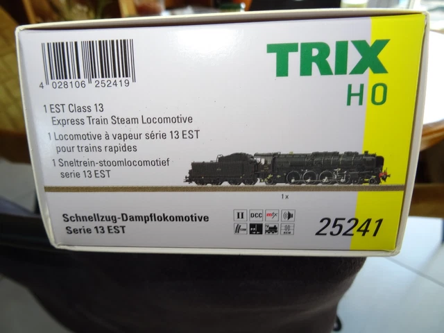 LOCOMOTIVE VAPEUR HO EST class13 trix 25241 digital son EUR 630,00 ...