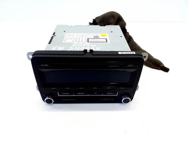 VW SHARAN MUSIC Radio Cd Player Head Unit 5M0035186L / 32061232 £40.00 ...
