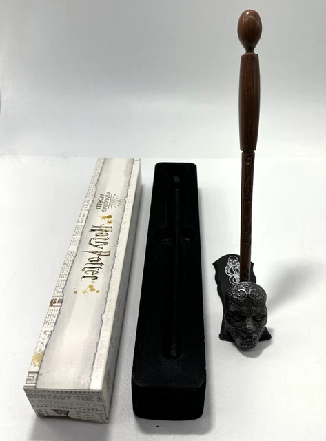 HARRY POTTER MYSTERY Wand Noble Collection Death Eater Bellatrix ...