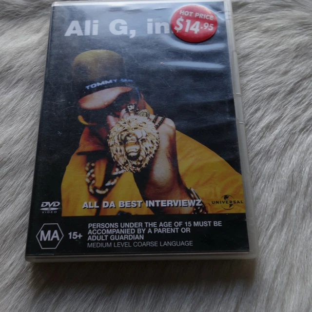 ALI G INNIT DVD Ali G DVD Sacha Baron Cohen Movie Dvd ALI G Movie ALI G ...