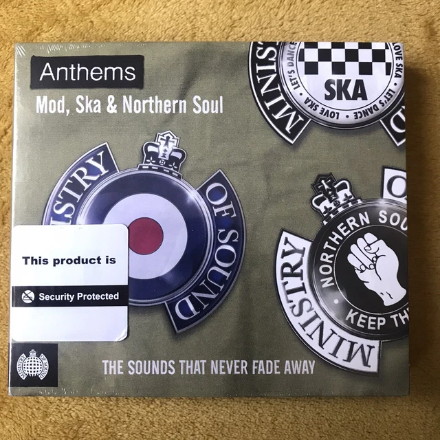 ANTHEMS: MOD, SKA & Northern Soul by Various Artists (CD, 2018) NEW ...