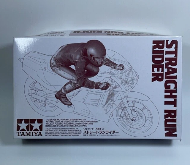 TAMIYA 14123 1/12 Scale Straight Run Rider Model Kit £39.95 - PicClick UK