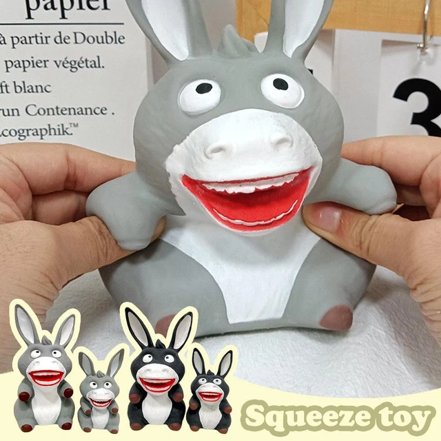 FUNNY DONKEY DECOMPRESSION Squeeze Toy Slow Rebound Donkey Doll Stress ...