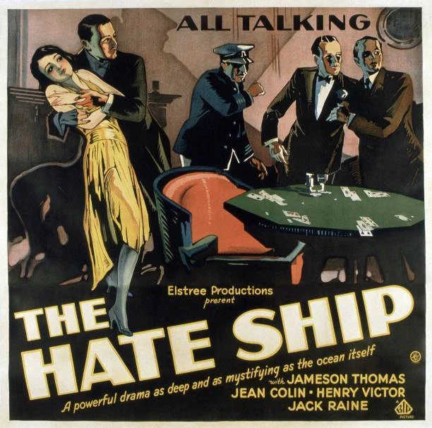 THE HATE SHIP Poster Jean Colin Jack Raine 1929 Old Movie Photo $9.00 ...