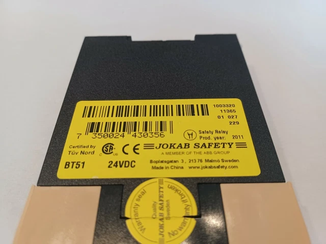 JOKAB SAFETY BY ABB Sicherheits -SPS Erweiterung BT51 24VDC / 847-0382 ...