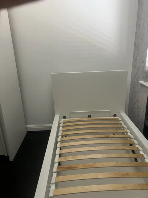 IKEA MALM SINGLE OTTOMAN BED £156.70 - PicClick UK