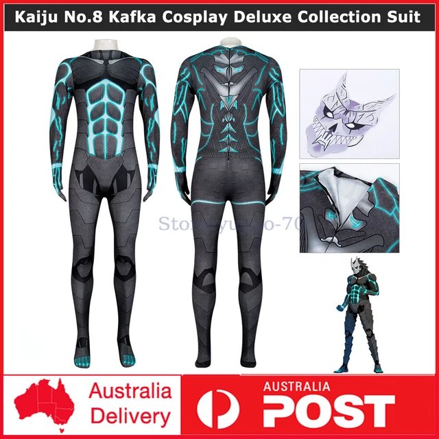ANIME KAIJU NO.8 Kafka Cosplay Deluxe Collection Suit Costume Full Set ...