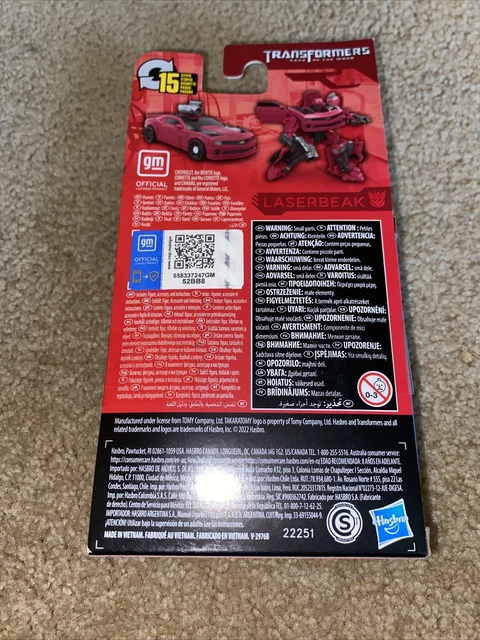 TRANSFORMERS STUDIO SERIES Core Class LASERBEAK Pink Bumblebee dotm auf ...