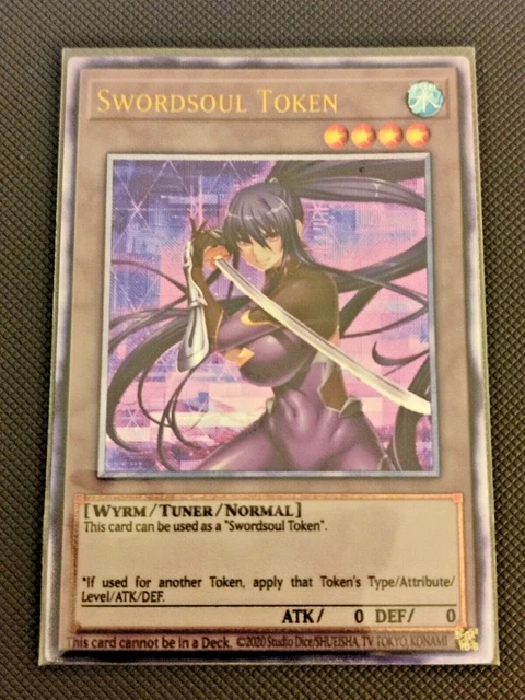 YU-GI-OH! SWORDSOUL TOKEN - Sexy Waifu Girl - [Holo] Ultimate foil card ...