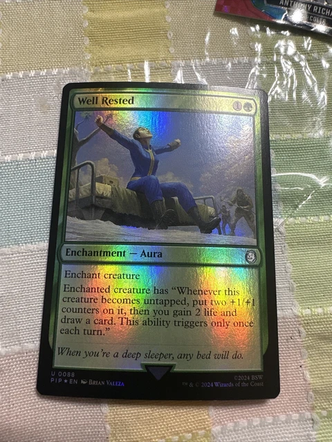 MTG: WELL RESTED (0088) Universes Beyond: Fallout nuova pellicola EUR ...