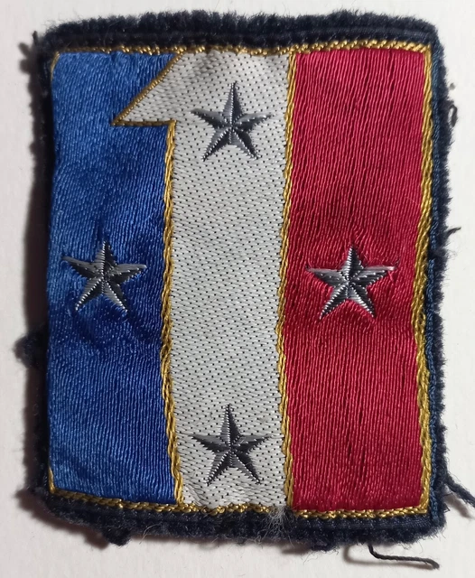 ANCIEN ÉCUSSON DE bras de Premier Corps d'armée française pour les FFA ...