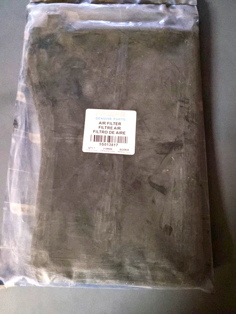 (NEW) PACCAR OEM Peterbilt Particulate Cabin Air Intake Filter P/N ...