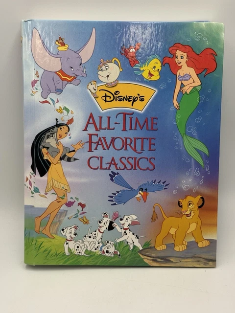 DISNEY’S ALL-TIME FAVORITE Classics Story Book 13 Stories.Vintage ...