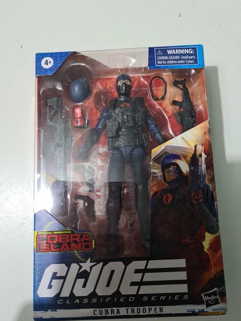 HASBRO GI JOE classified cobra trooper blue collar £45.00 - PicClick UK
