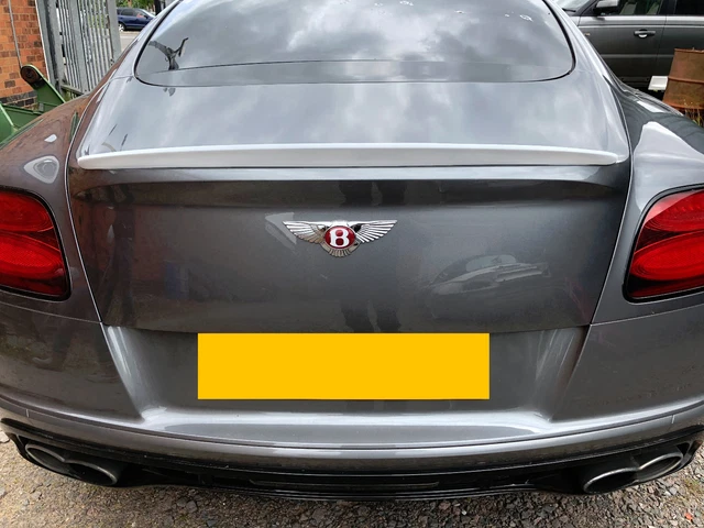 BENTLEY CONTINENTAL GT Kensington Rear Boot Lip Spoiler 2013 > £295.00 ...