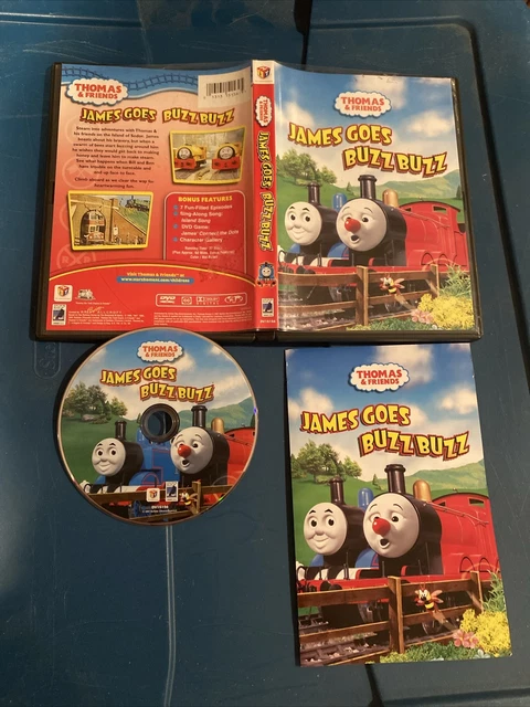 THOMAS THE TANK Engine DVD james goes buzz buzz anchor bay 1994 2007 ...