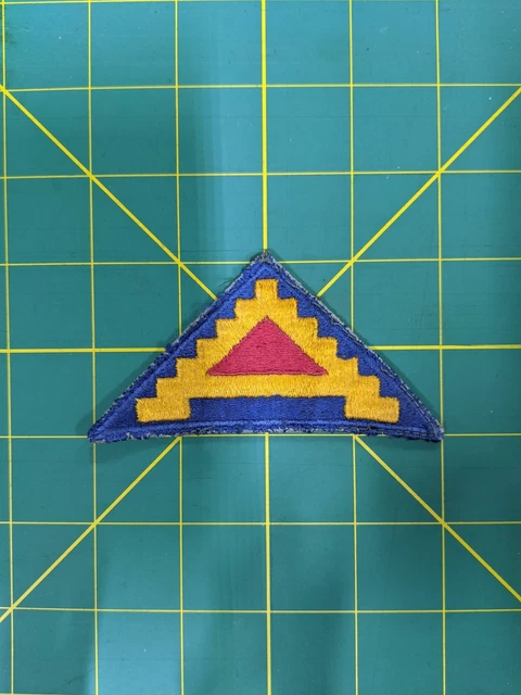 US ARMY WW2 Era 7th Army Pyramid Of Power Patch £13.21 - PicClick UK