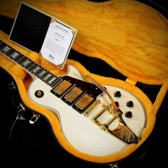 GIBSON CUSTOM SHOP Murphy Lab 1957 Les Paul Réédition 3Pu *To733 EUR 10 ...