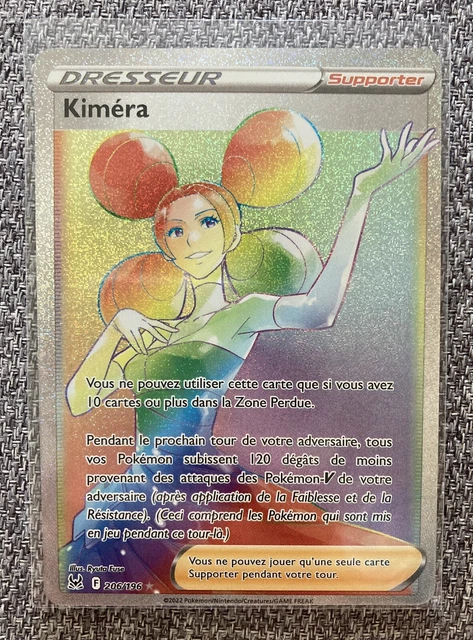 CARTE POKÉMON KIMÉRA 206/196 Rainbow - Origine Perdue EB11 FR EUR 18,00 ...