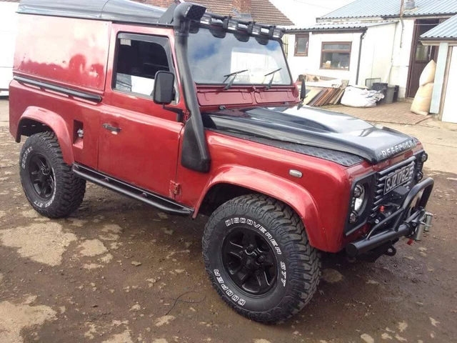 LAND ROVER ROCK tree sliders defender 90 td5 puma off road £100.00 ...