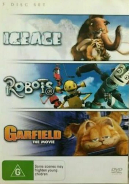 ICE AGE / ROBOTS / GARFIELD The Movie : brand new sealed dvd region 4 ...