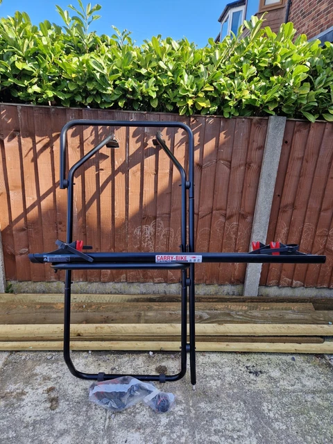 FIAMMA CARRY BIKE Rack Black VW T5 T6 Transporter Double Rear Door ...